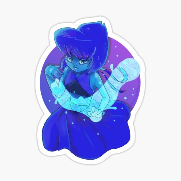 "Lapis Lazuli" Sticker for Sale by WalnutProphecy | Redbubble