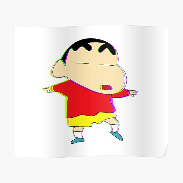 "Shin Chan!" Poster by HerpSVG | Redbubble