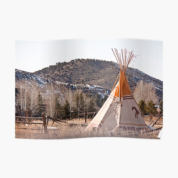 Póster «Ute Teepee» de pdecocco | Redbubble