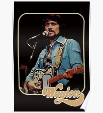 Waylon Jennings Posters | Redbubble