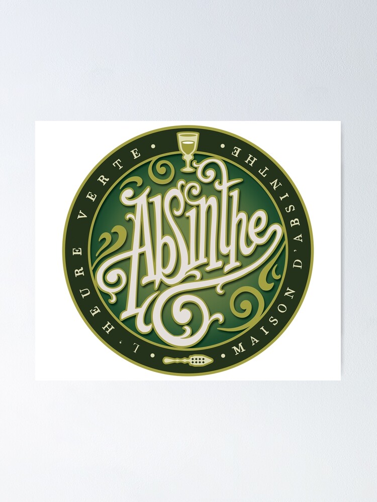"Absinthe collection" Poster for Sale by WVortex | Redbubble