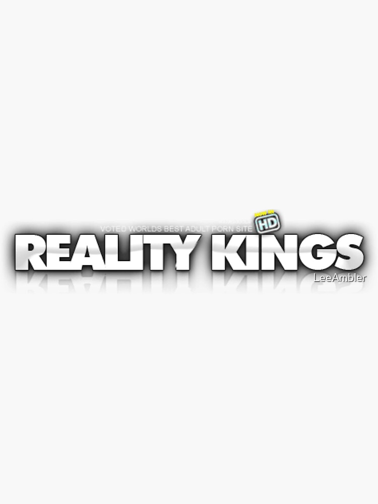 "Reality Kings Logo" Sticker for Sale by LeeAmbler | Redbubble