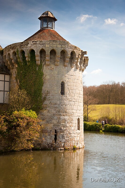 "Scotney Castle Kent UK: Turret Detail" by DonDavisUK | Redbubble