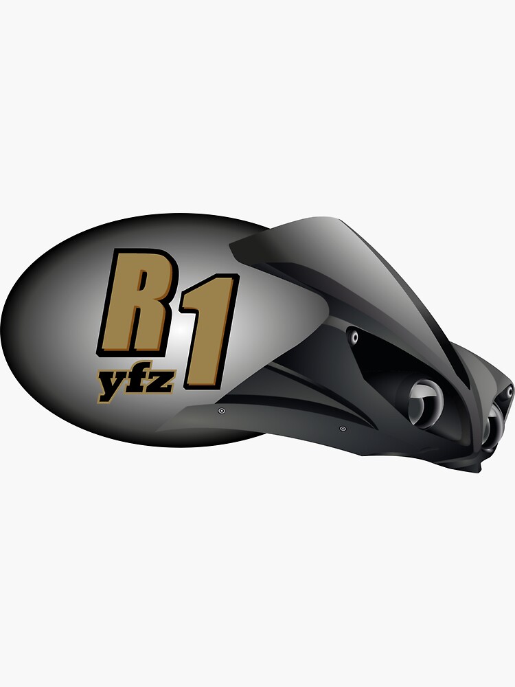 "Yamaha R1" Sticker by Sandorm | Redbubble