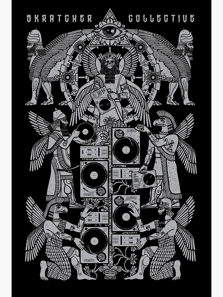"SKRATCHER COLLECTIVE - Babylon" Poster for Sale by Brass Jack | Redbubble