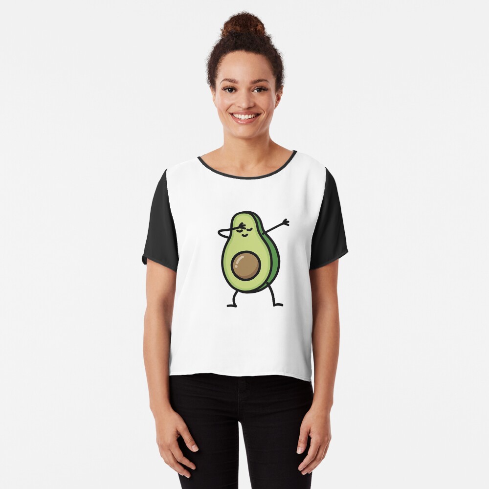 "Avocado dab dabbing" Sticker for Sale by LaundryFactory | Redbubble