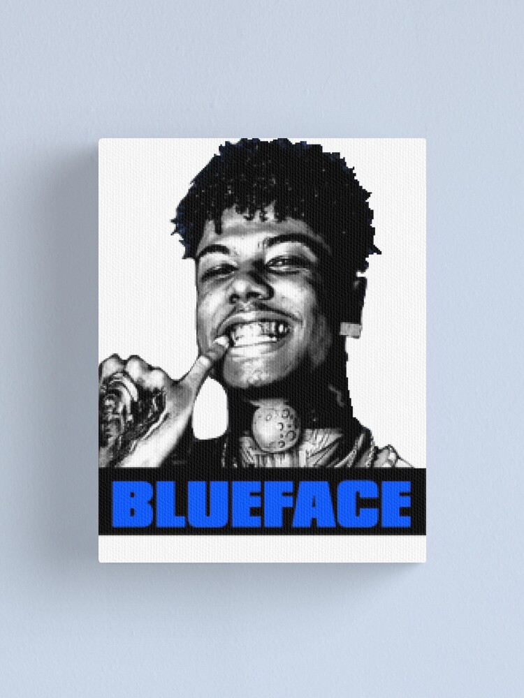 "Blueface Baby Logo" Canvas Print by Rufinus | Redbubble