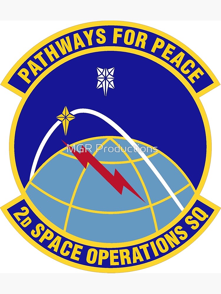"2nd Space Operations Squadron Logo" Poster for Sale by Quatrosales ...