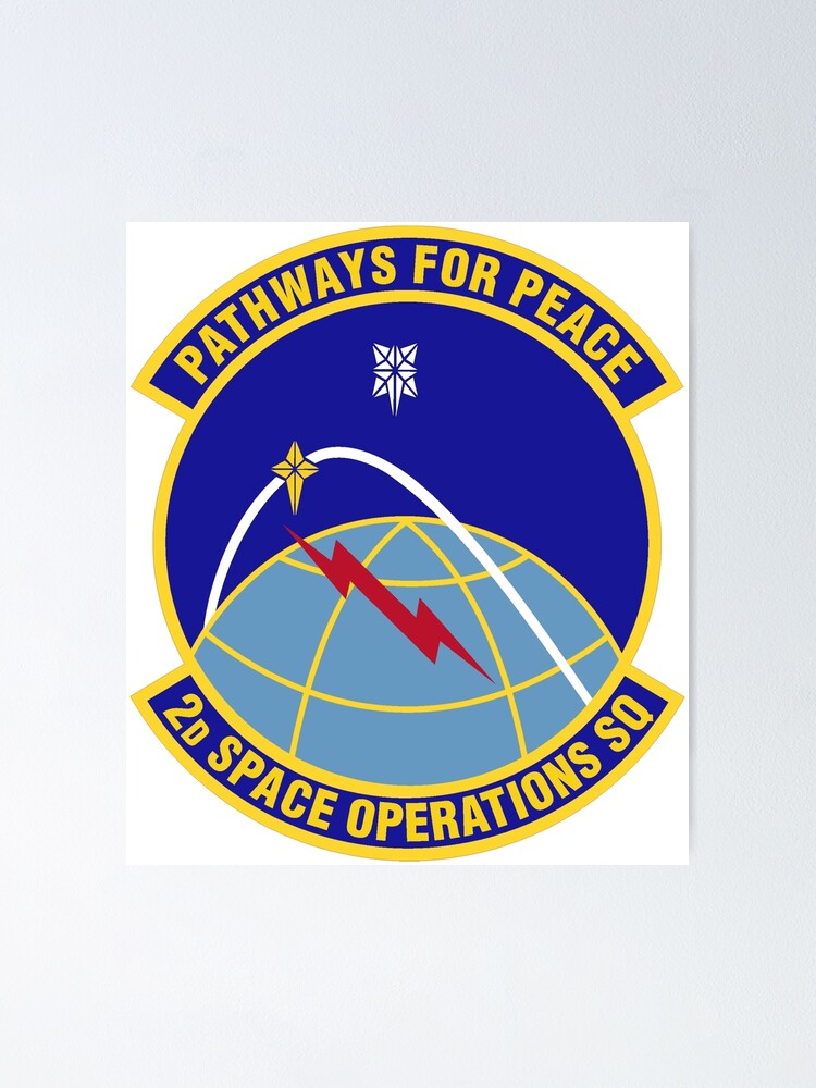 "2nd Space Operations Squadron Logo" Poster for Sale by Quatrosales ...