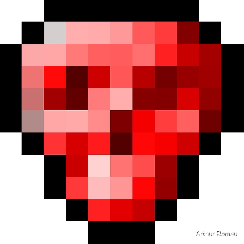 "Tibia Red Skull" by Arthur Romeu | Redbubble