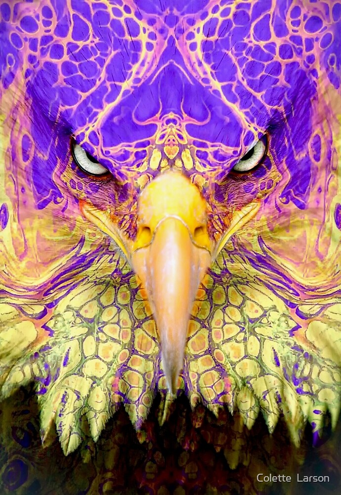 ""Bad to the Bone"" by Colette Larson | Redbubble