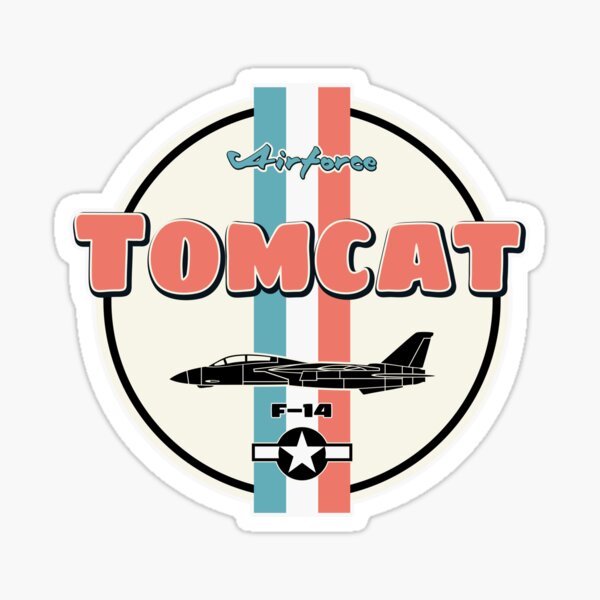 "Tomcat Combat" Sticker by rustyredbubble | Redbubble