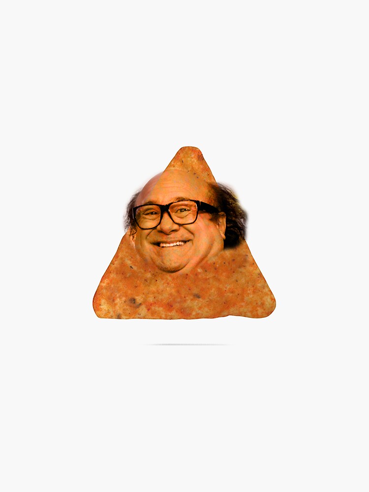 "Danny Dorito" Sticker for Sale by slmarcotte000 | Redbubble