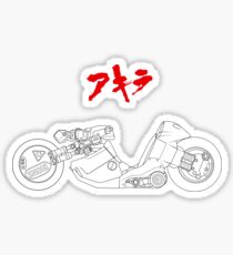 Akira Bike Kaneda Stickers | Redbubble
