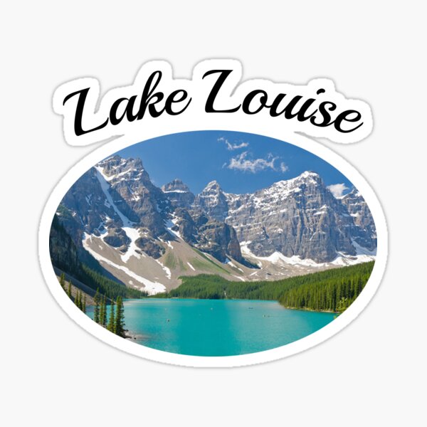 "Lake Louise Banff National Park" Sticker for Sale by Kooky28 | Redbubble
