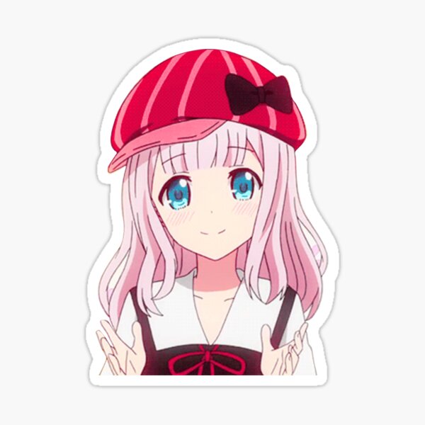 Fujiwara Chika Sticker For Sale By Ellenaia Redbubble