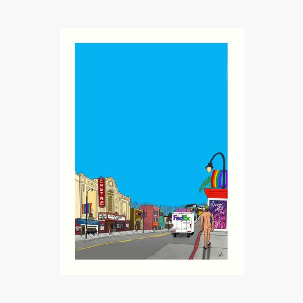 "Castro Street" Art Print for Sale by Sissyboy | Redbubble