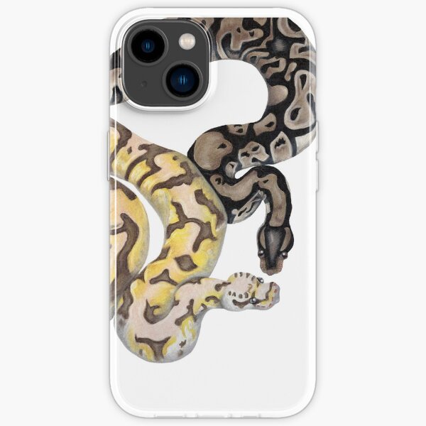 "Ball Pythons Pencil Drawing" iPhone Case for Sale by LizardSpirit ...