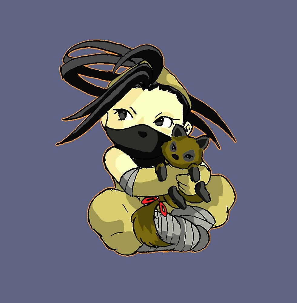 "Chibi Ibuki with her pet, Don-chan" by GeekDogShop | Redbubble
