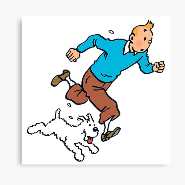 Tintin Canvas Prints | Redbubble