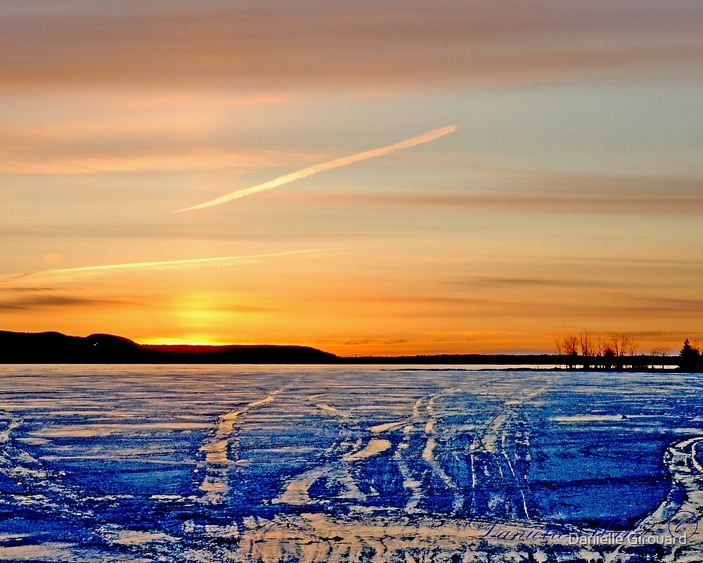 "Winter Sunrise on the Bay, Constance Bay, Ontario Canada" by Danielle ...