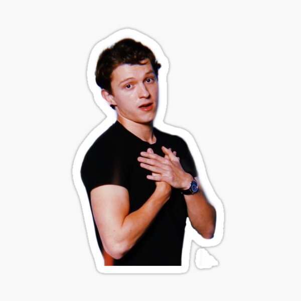 "tom holland" Sticker for Sale by marveluniverse | Redbubble