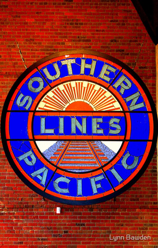 ""Southern Pacific Logo"" by Lynn Bawden | Redbubble