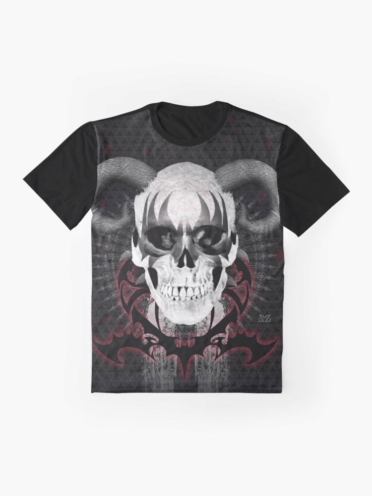 "Gothic Skull" T-shirt for Sale by zoa-studio | Redbubble | skull ...