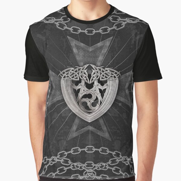 "GOTHIC CHAINS" Graphic T-Shirt for Sale by zoa-studio | Redbubble