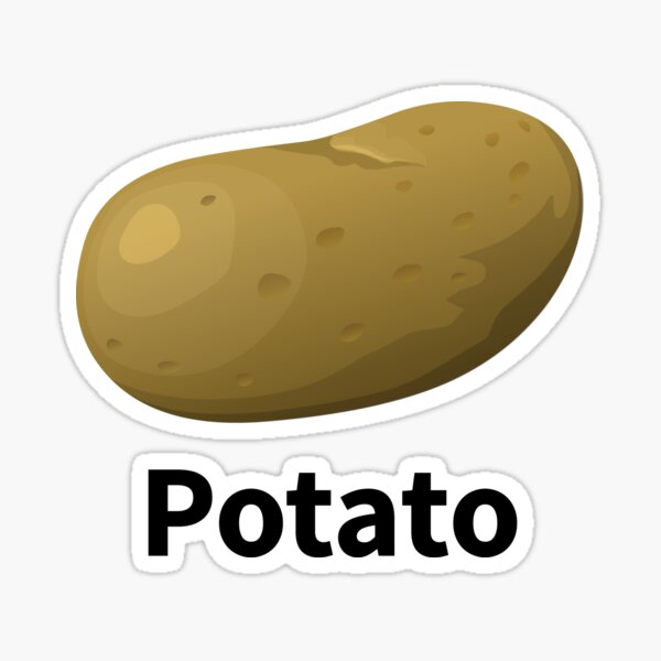 "potato, simple design, for potato lovers, great gift for lovers of the ...