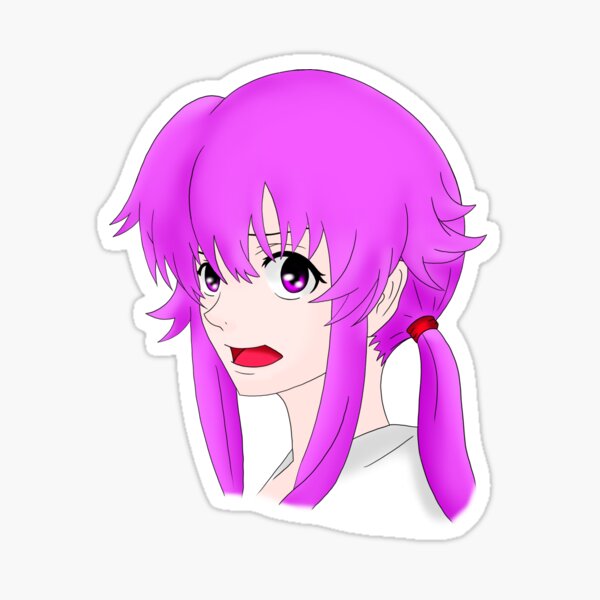 "Gasai Yuno" Sticker for Sale by YunoAC | Redbubble