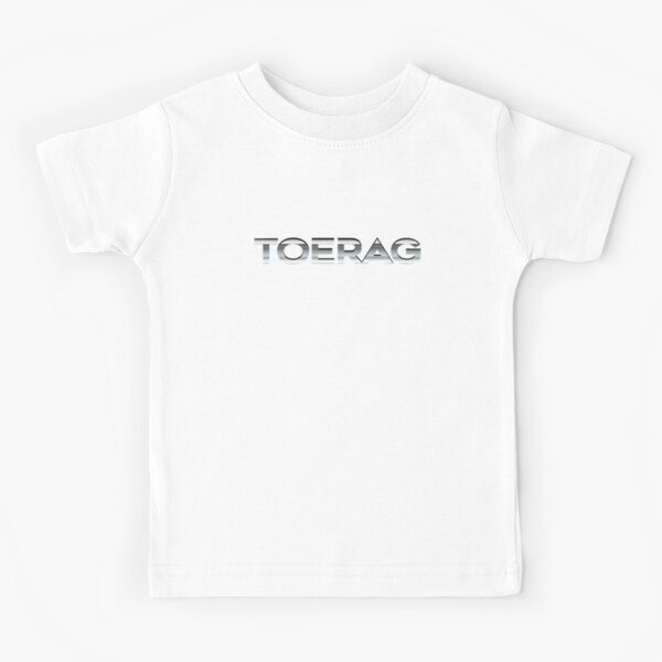 "Toerag Funny Chrome Look SUV Driver Car Logo" Kids T-Shirt for Sale by ...