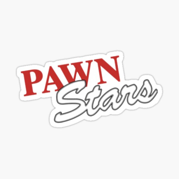 "Pawn Stars logo" Sticker for Sale by Zakmacattack | Redbubble