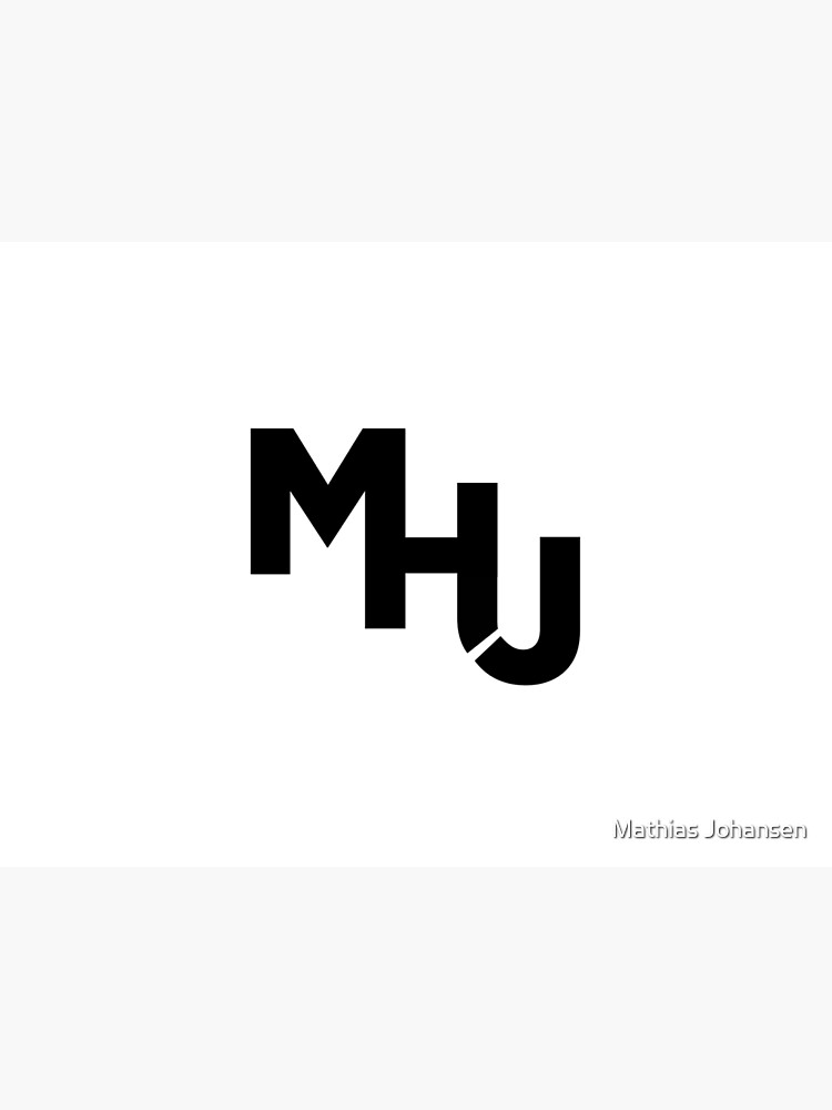 "MHJ Logo" Poster by mathi2709 | Redbubble