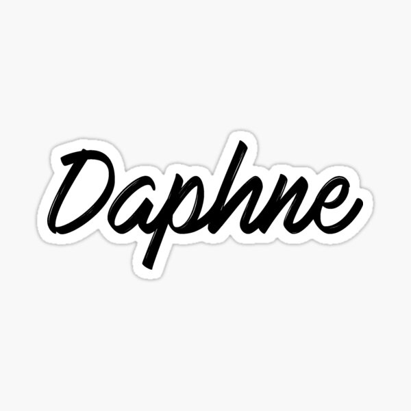 "Daphne" Sticker for Sale by Shalomjoy | Redbubble