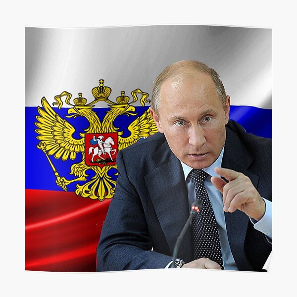 Vladimir Putin Posters | Redbubble