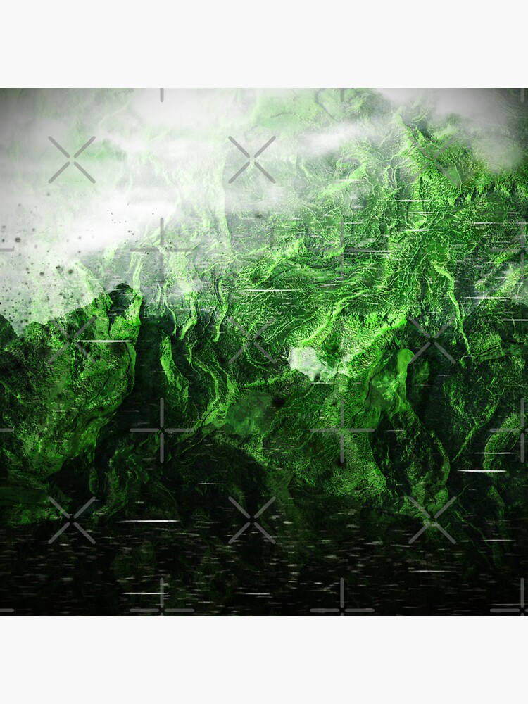 "Green Jade" Sticker for Sale by Leksal | Redbubble