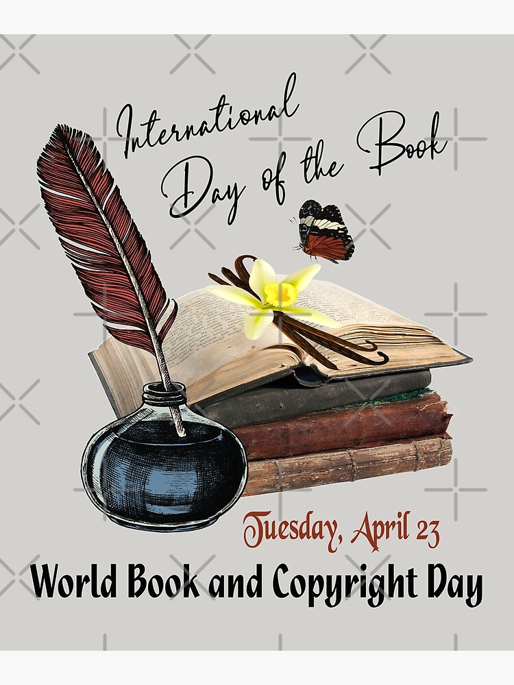 "International Day of The Book, Tuesday, April 23, World Book and ...