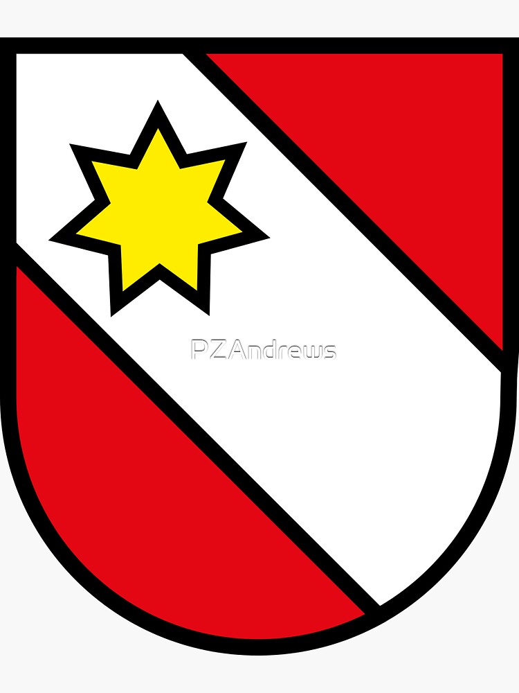 "Coat of Arms of Thun, Switzerland" Sticker for Sale by PZAndrews ...