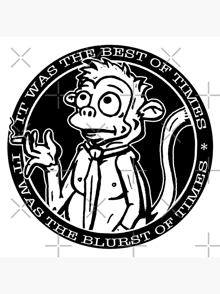 "It Was The Best Of Times, It Was The Blurst Of Times " Art Print for ...