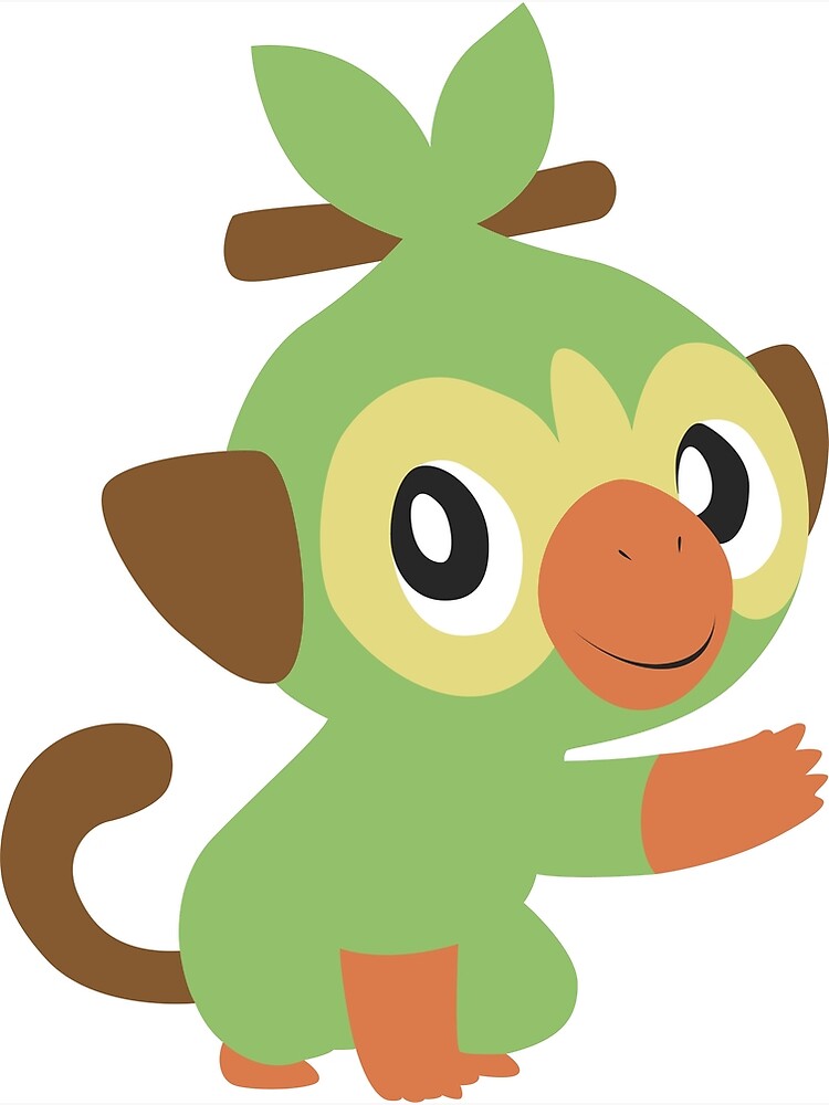 "Grookey - Minimalist art" Poster by CaelynGreaves | Redbubble