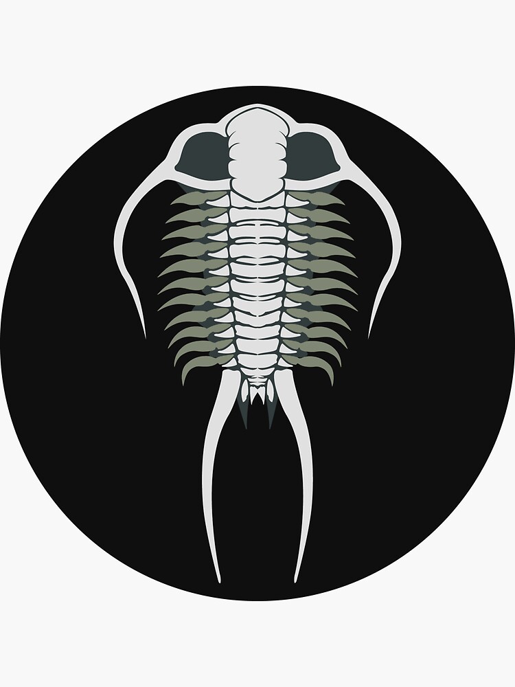 "Trilobite!" Sticker by TerminalPrime | Redbubble