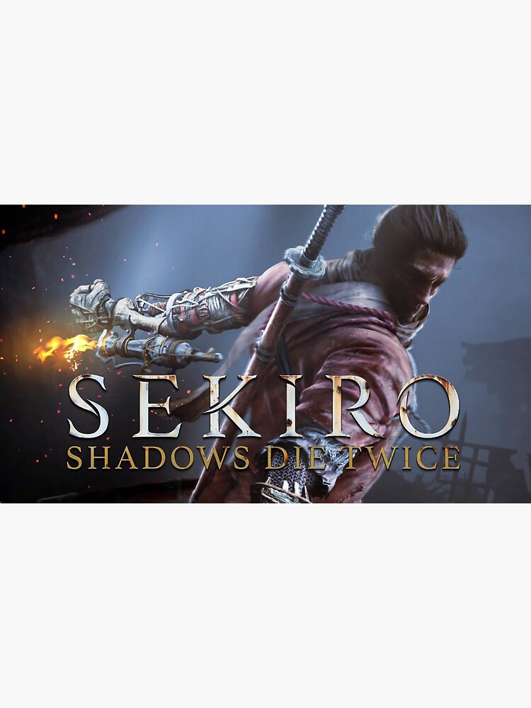 "Sekiro Artwork" Sticker for Sale by ShinyaAkame | Redbubble