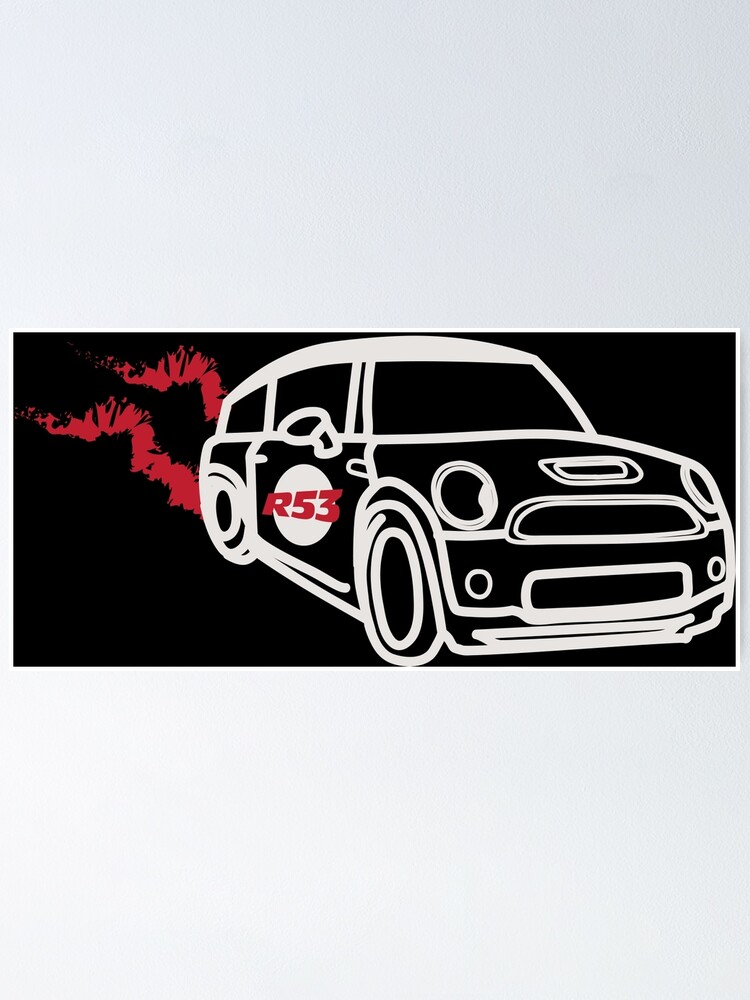 "MINI Cooper S R53" Poster by The-Goods | Redbubble