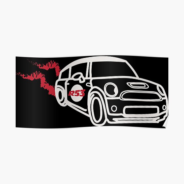 "MINI Cooper S R53" Poster by The-Goods | Redbubble