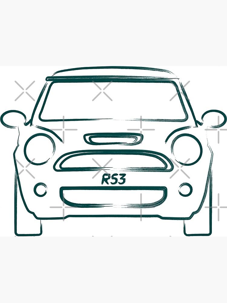 "British Racing Green MINI Cooper S R53" Photographic Print by The ...