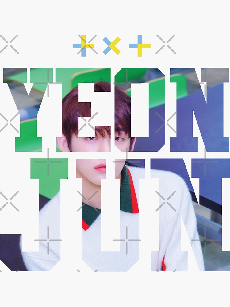"TXT Yeonjun" Sticker by nurfzr | Redbubble