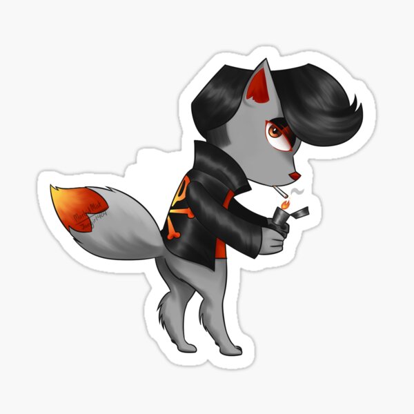 "Ash" Sticker for Sale by morbidmist | Redbubble