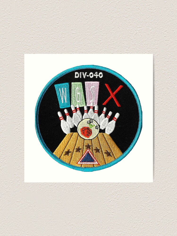 "WGS-10 Launch Team Logo" Art Print for Sale by Quatrosales | Redbubble
