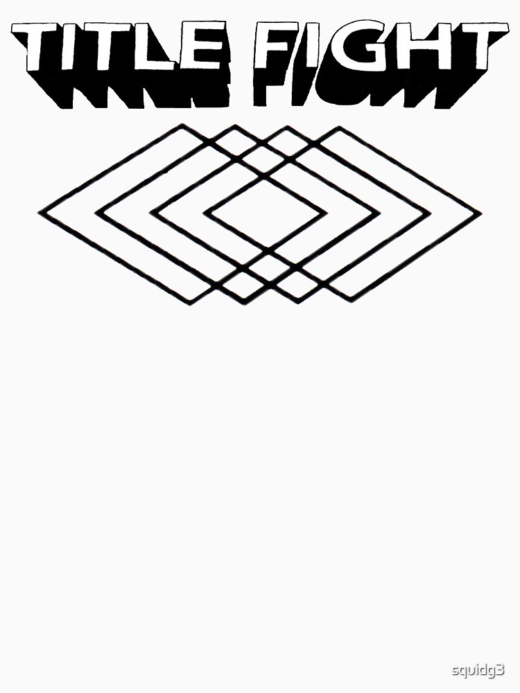 "Title Fight Hyperview " Essential T-Shirt for Sale by squidg3 | Redbubble